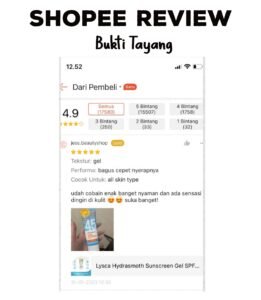 Report Shopee Review - Jakarta Beauty Blogger